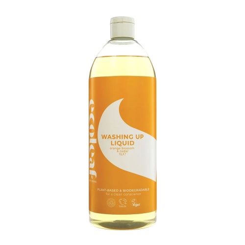 Ecoleaf Washing Up Liquid 1 Litre Orange Blossom - Earthmother.ie