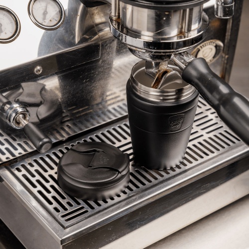 KeepCup Commuter Coffee Cup 12oz Black - Earthmother.ie