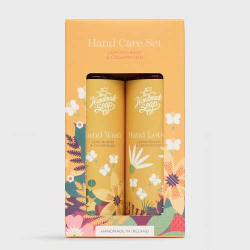 The Handmade Soap Co Hand Care Set Lemongrass - Earthmother.ie