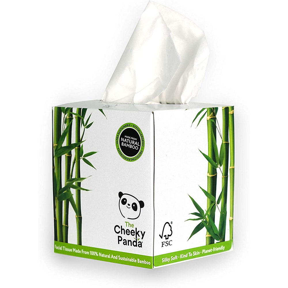 Cheeky Panda 3 Ply Bamboo Facial Tissues - Earthmother.ie