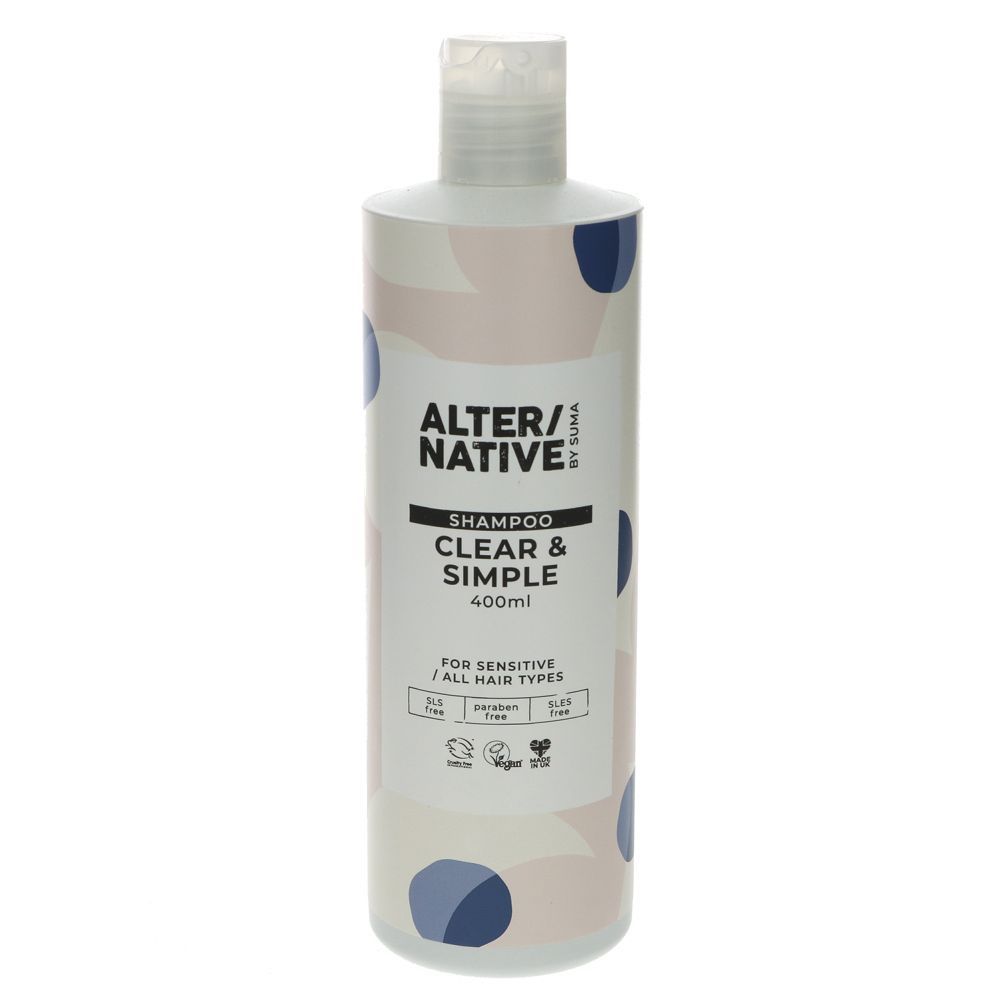 Alter/native Clear Shampoo for Sensitive Skin 400ml - Earthmother.ie
