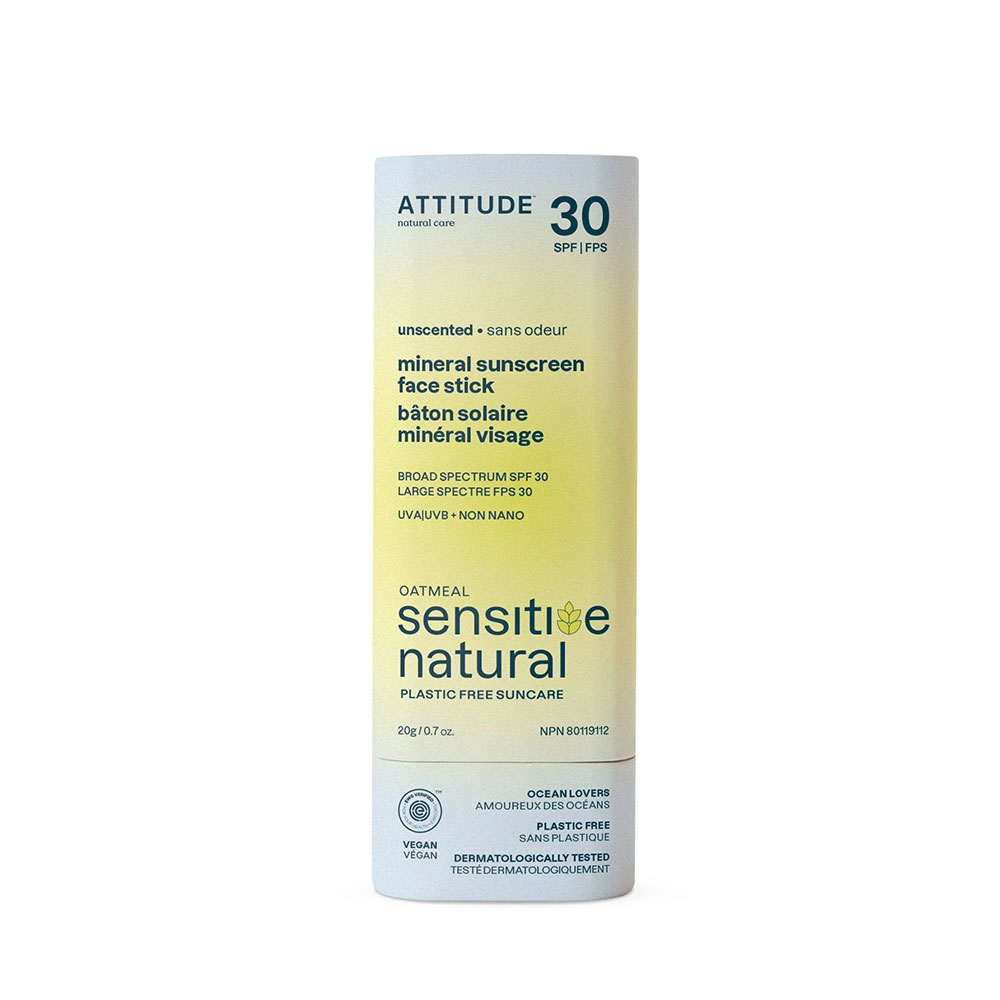 Attitude Mineral Sunscreen Stick Spf 30 Sensitive - Earthmother.ie