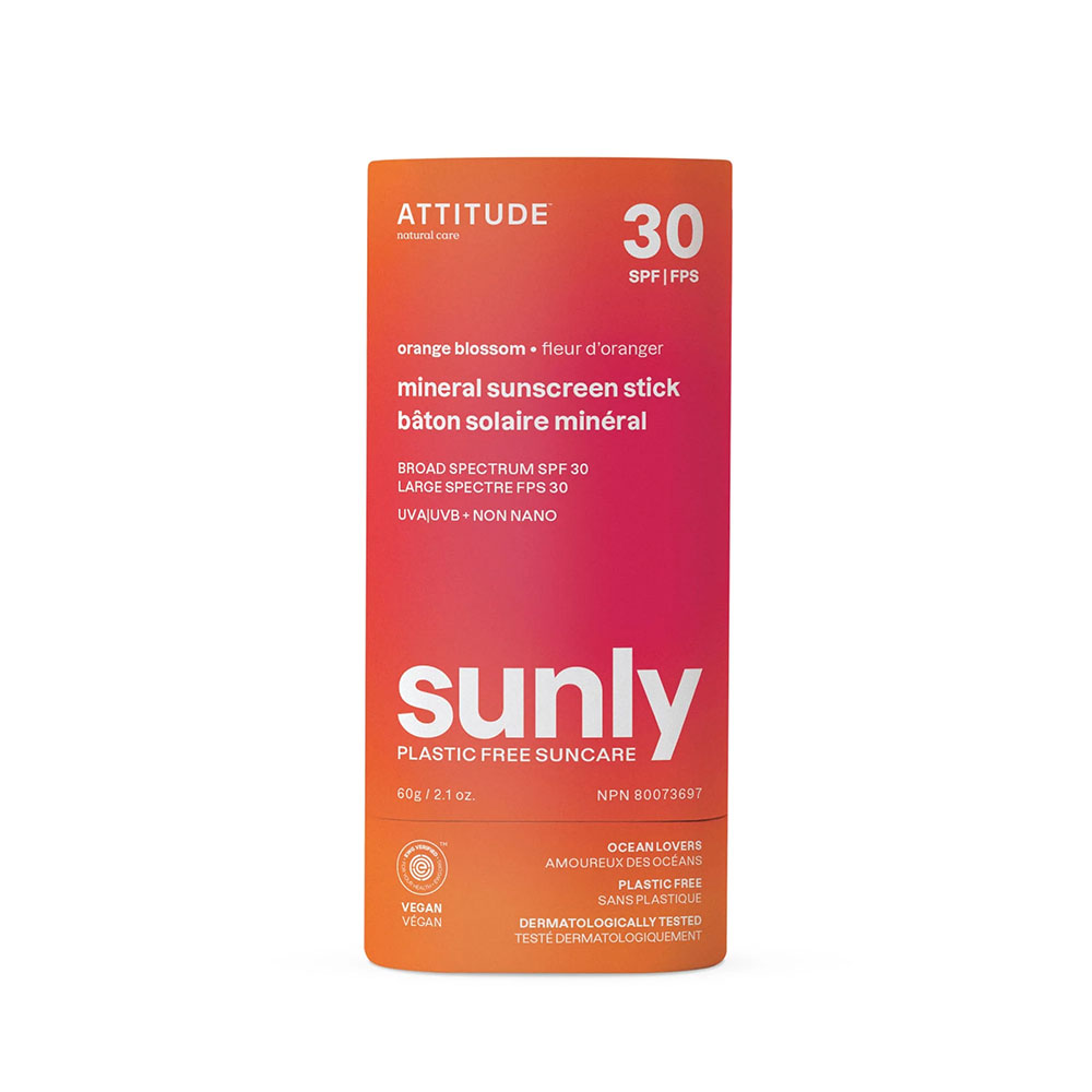 Attitude Mineral Sun Stick Spf30 Orange - Earthmother.ie