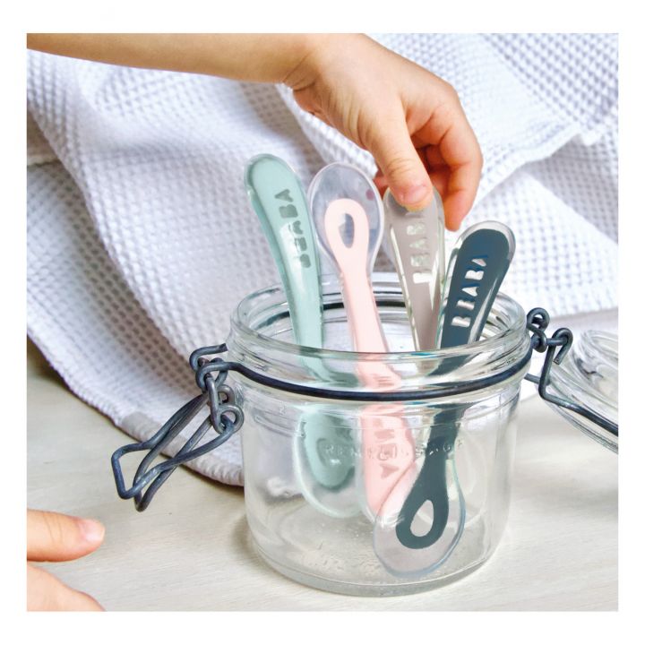 Beaba Second Stage Ergonomic Spoon - Designed To Make Mealtimes Easier ...