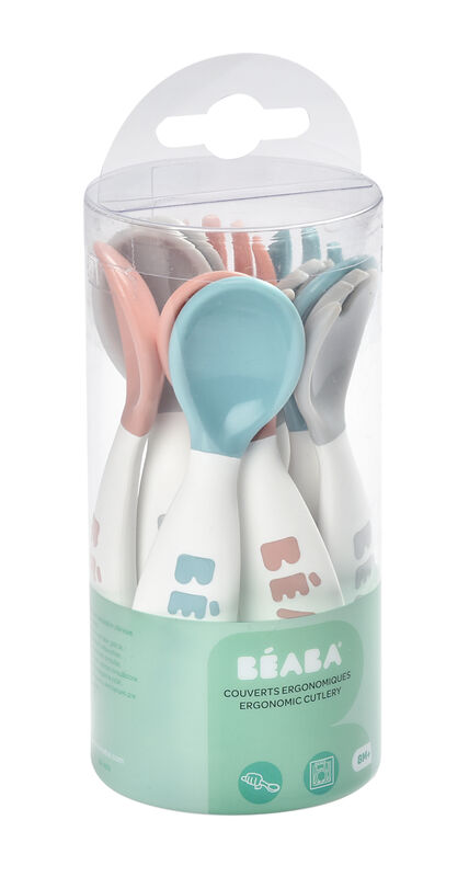 Beaba Weaning 6 Spoons & 4 Forks Set - Earthmother.ie