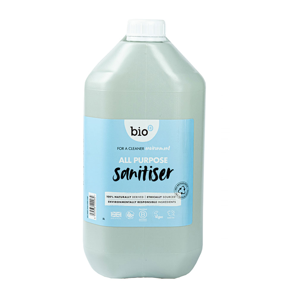 Bio D All Purpose Sanitiser Refill 5 Litres - Earthmother.ie