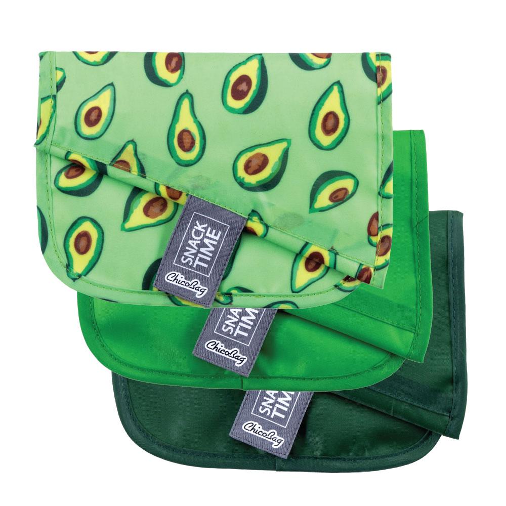 Chicobag Snack Time 3 Pack Avocados - Earthmother.ie