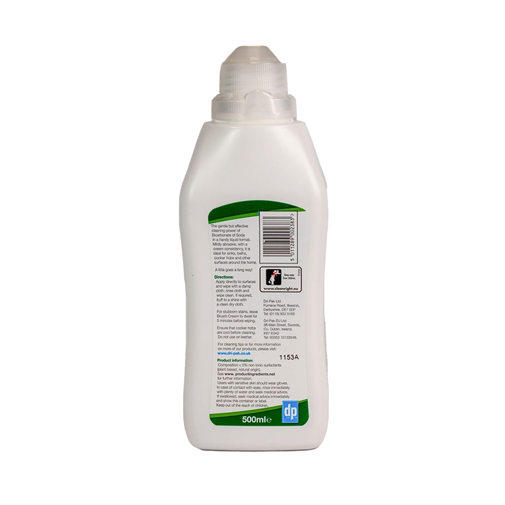 Dri Pak Bicarbonate of Soda Cream Cleaner - Earthmother.ie