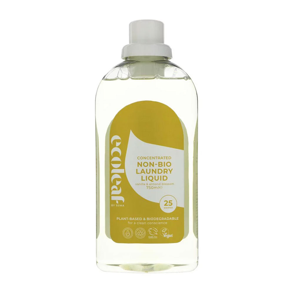 Ecoleaf Laundry Liquid 750ml Fresh Linen - Earthmother.ie