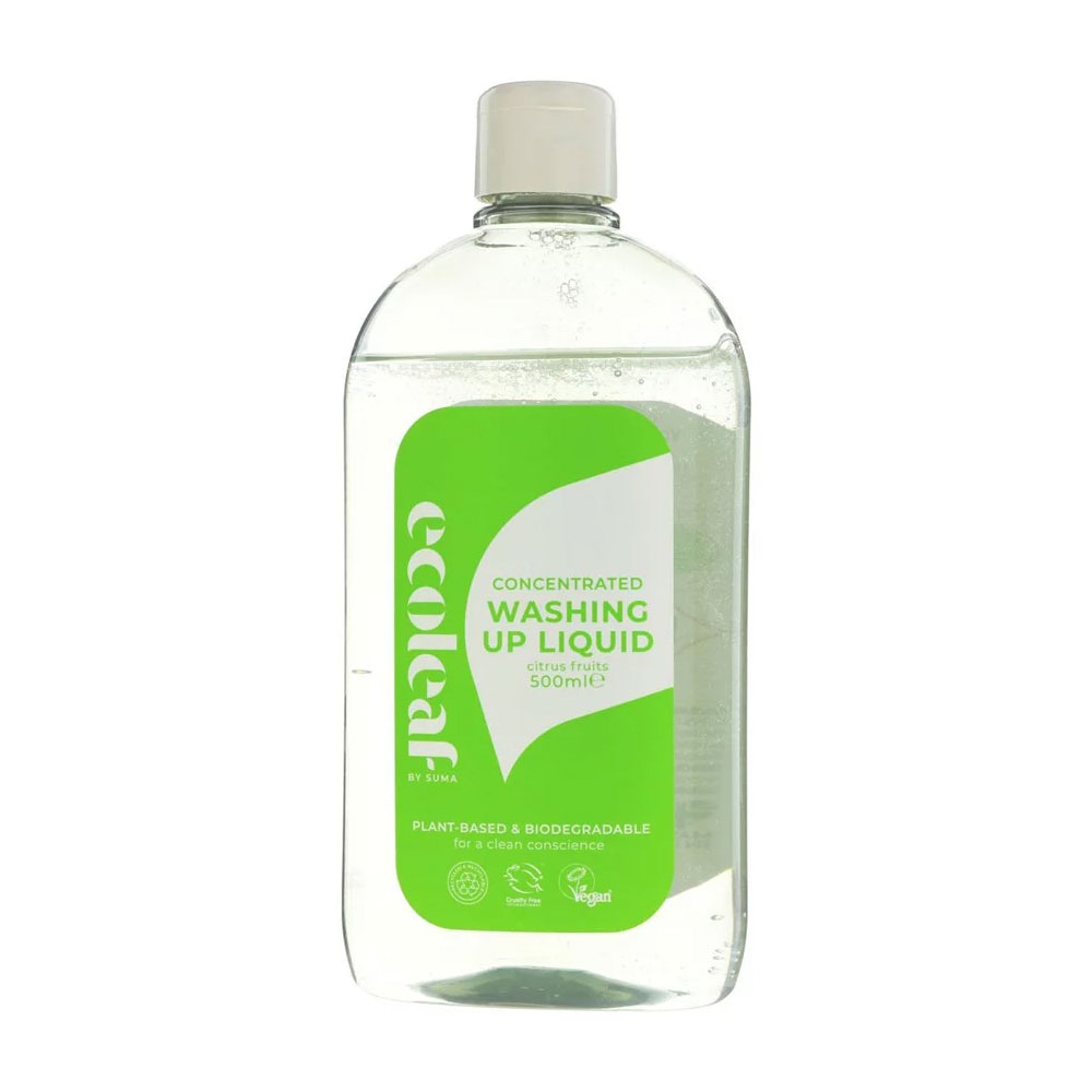 Ecoleaf Washing Up Liquid - Citrus Fruits - Earthmother.ie