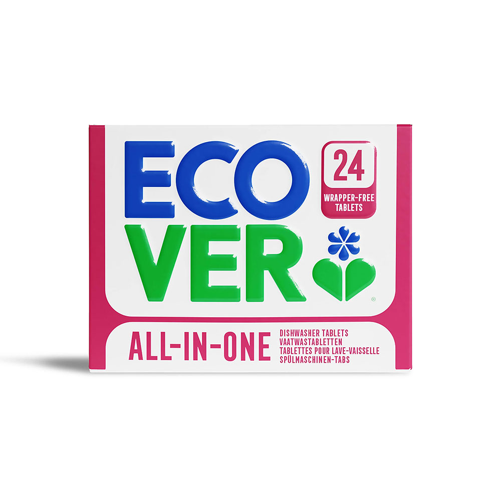 Ecover Classic Dishwasher Tablets - Plant Based - Biodegradable 25 Tabs - Earthmother.ie