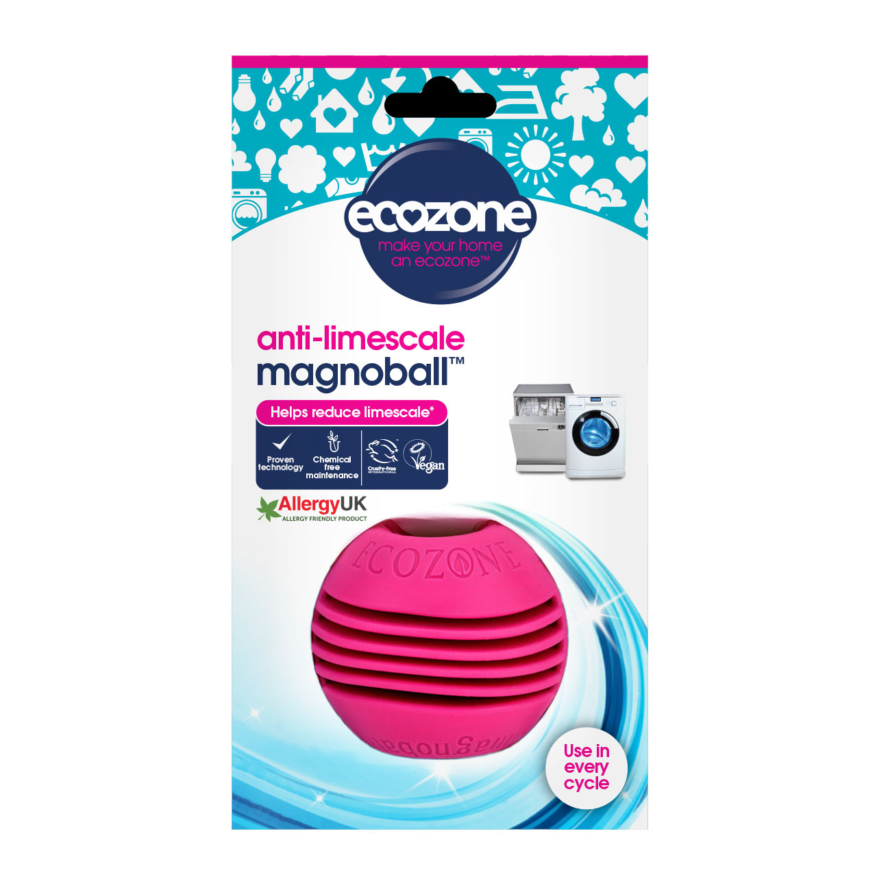 Ecozone Magnoball Anti Limescale - Earthmother.ie