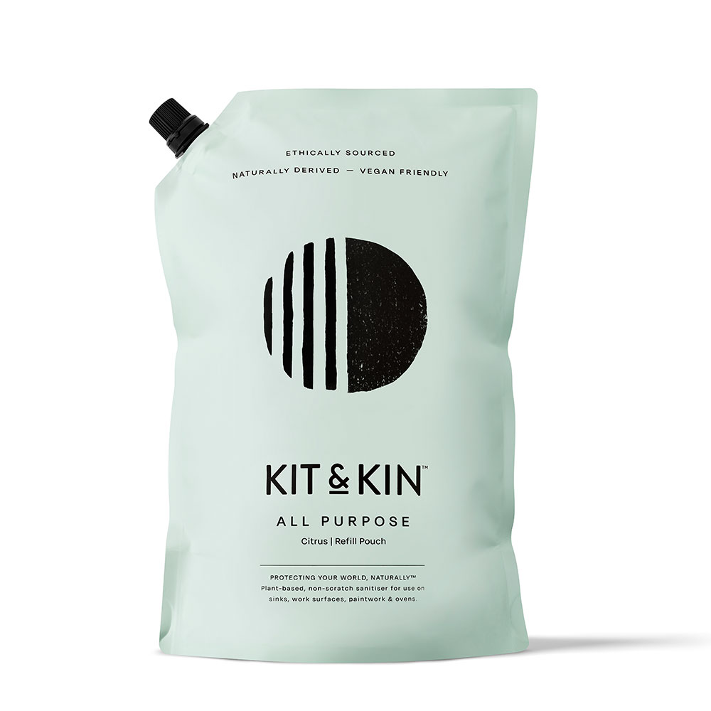 Kit & Kin All Purpose Sanitising Spray Refill - Earthmother.ie