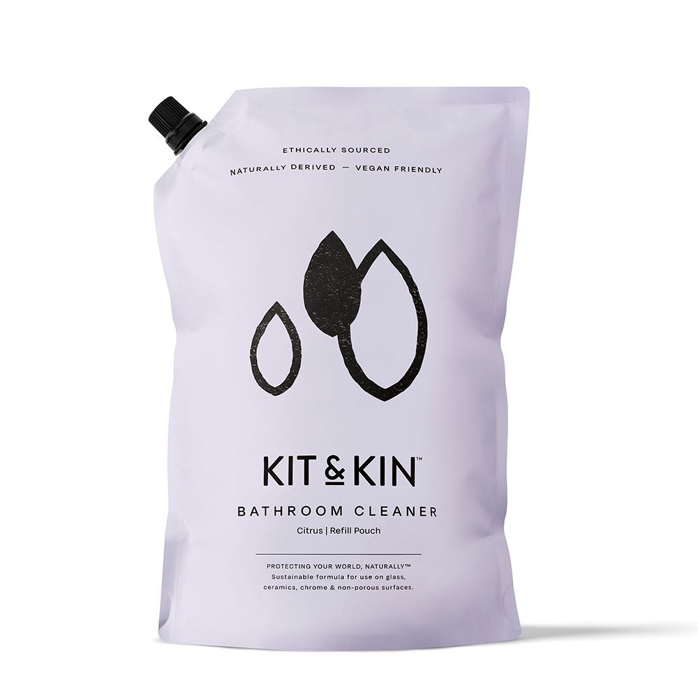 Kit & Kin Bathroom Cleaner Citrus Refill - Earthmother.ie