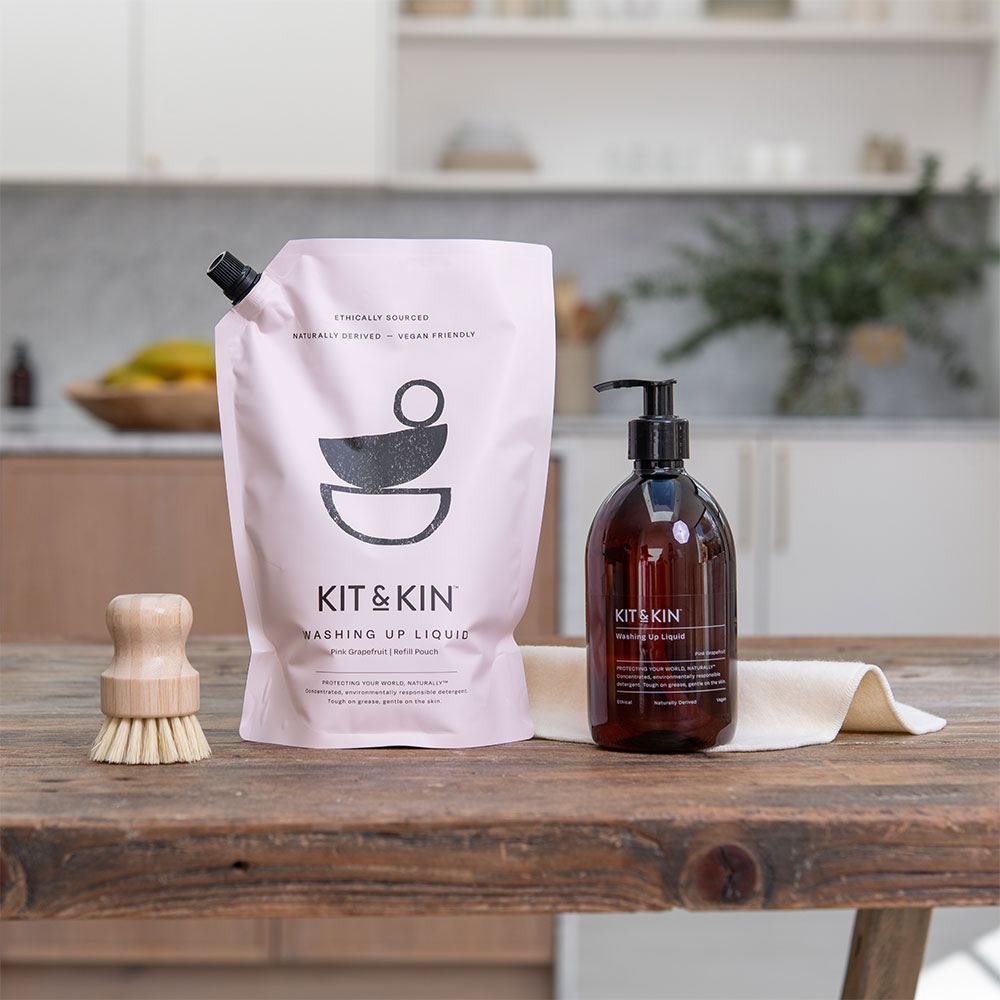 Kit & Kin Washing Up Liquid Refill - Earthmother.ie