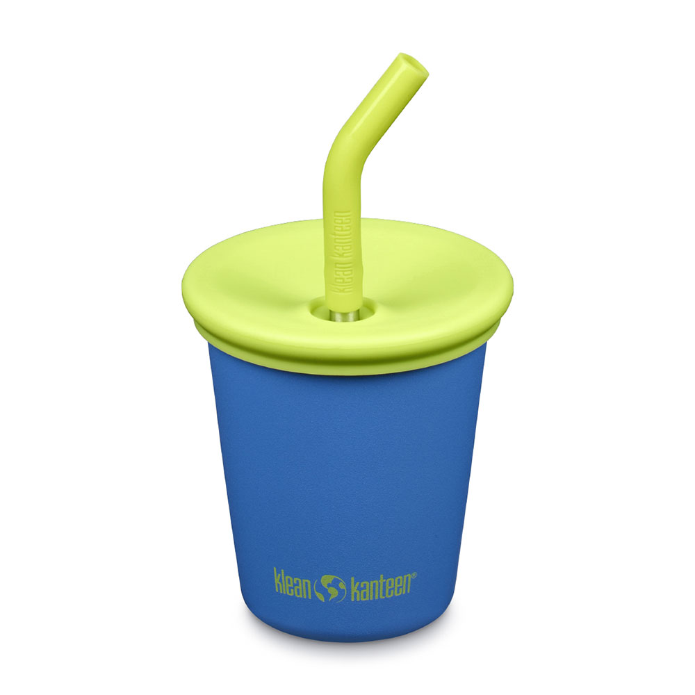 Klean Kanteen Kids Cup with Straw Super Sonic - Earthmother.ie