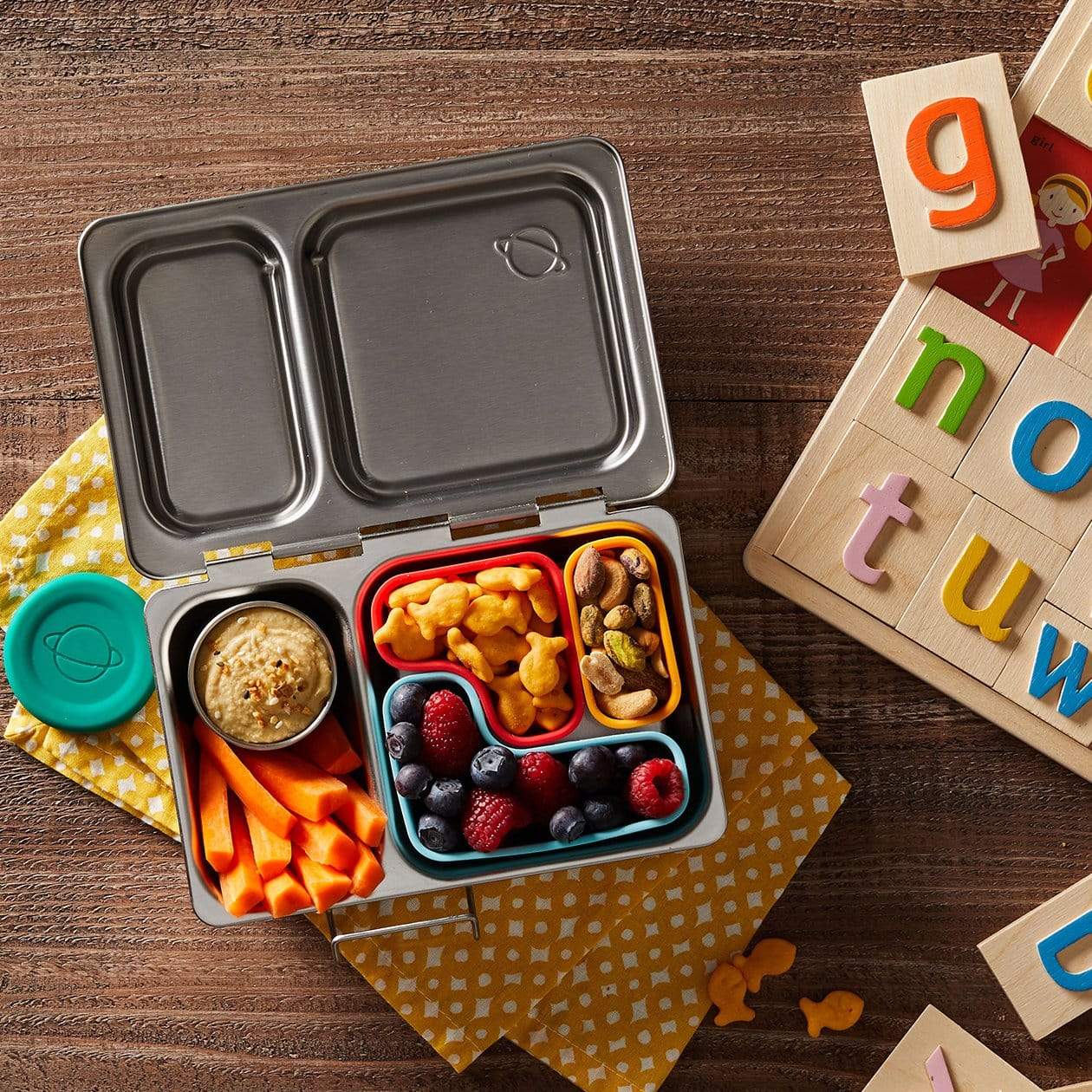 Planetbox Puzzle Pods Silicone Containers - Earthmother.ie
