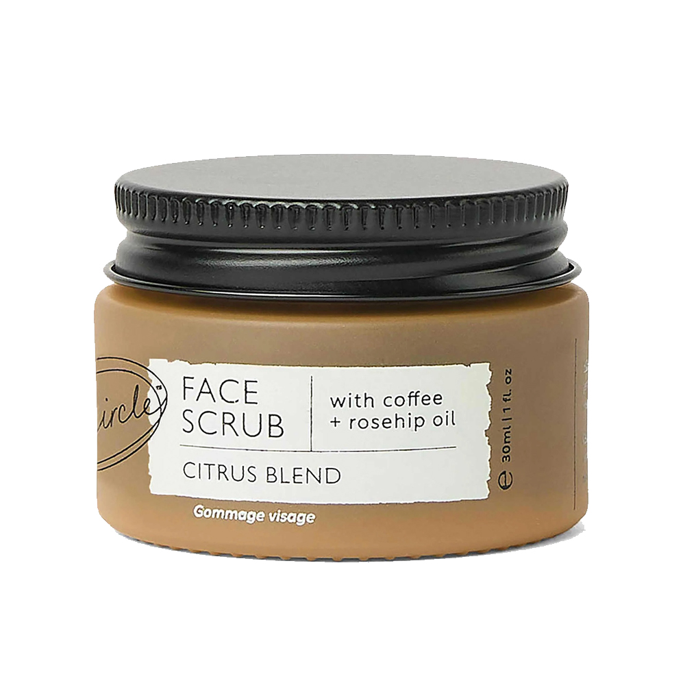 UpCircle Face Scrub Travel Size Dry Skin - Earthmother.ie