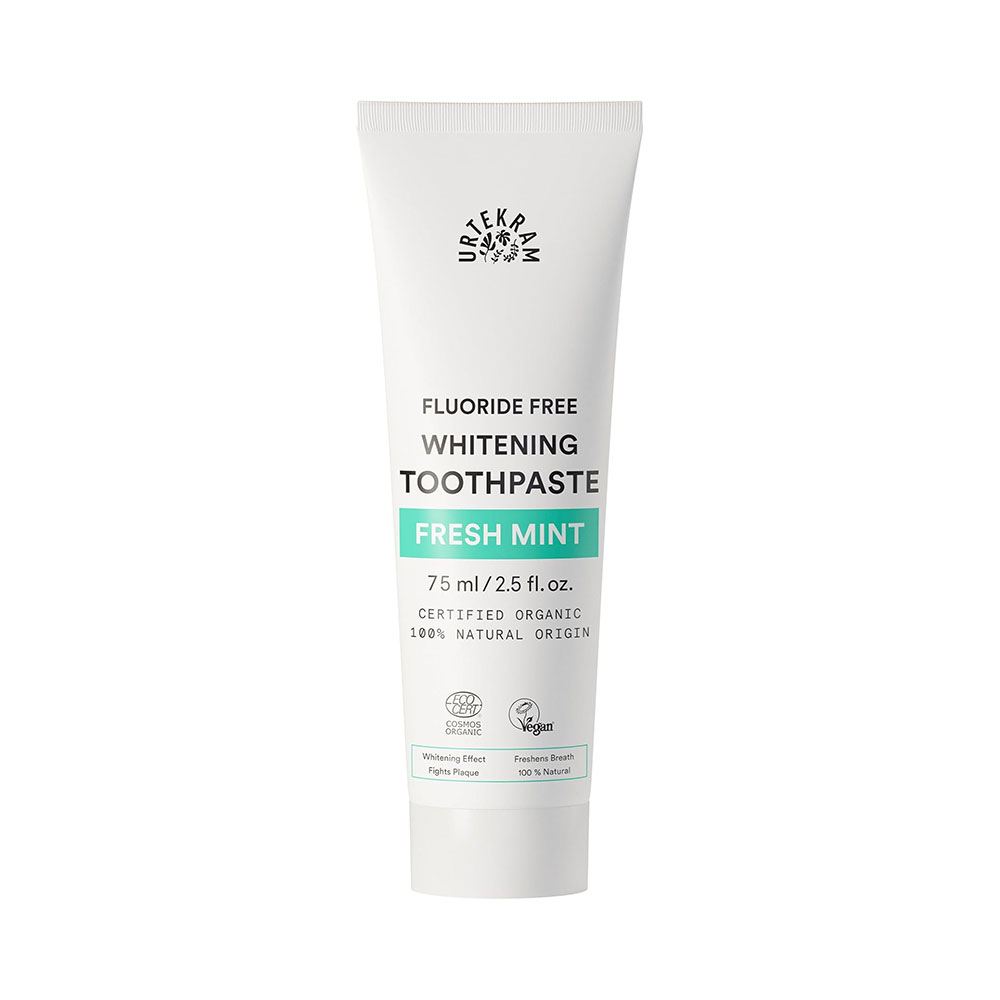 Urtekram Whitening Natural Toothpaste - Earthmother.ie