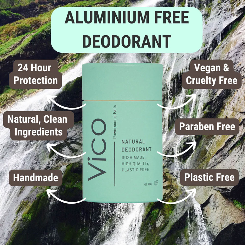 Vico Natural Deodorant Powerscourt Falls - Earthmother.ie