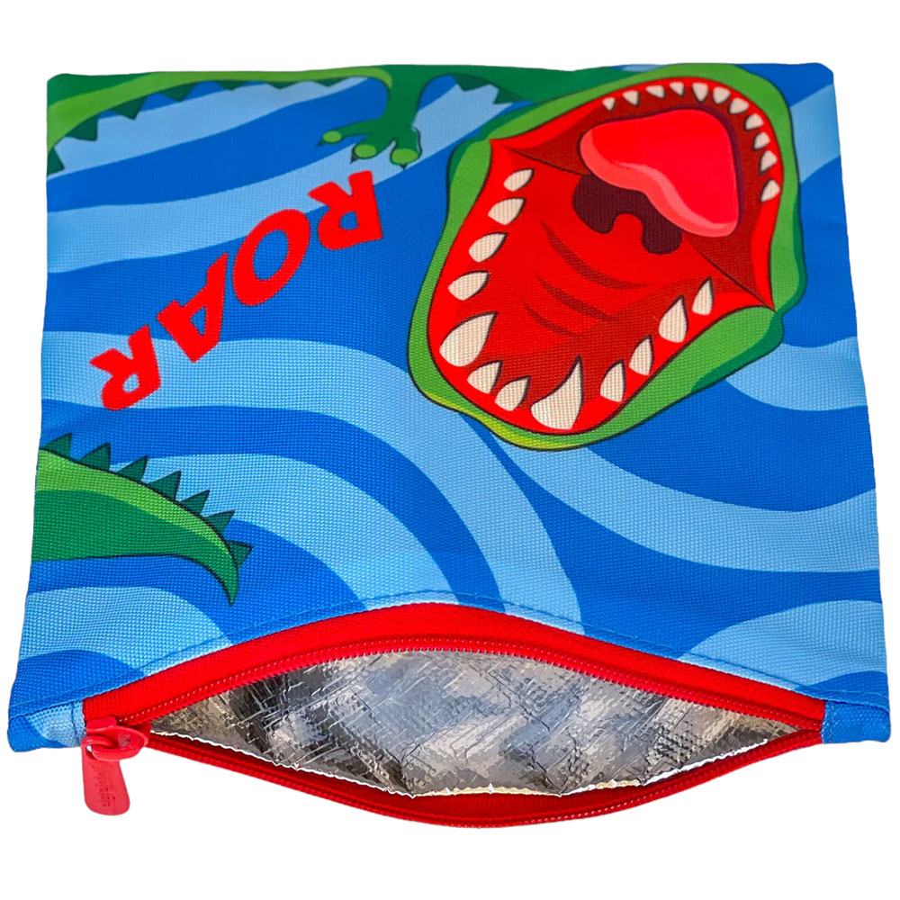 Yumbox Insulated Sandwich Bag Dino - Earthmother.ie