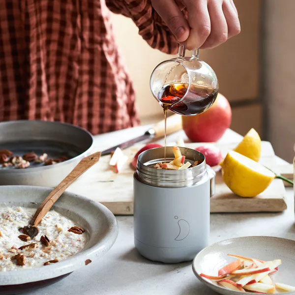 Chillys Reusable Food Pots Pastel Green 500ml - Earthmother.ie