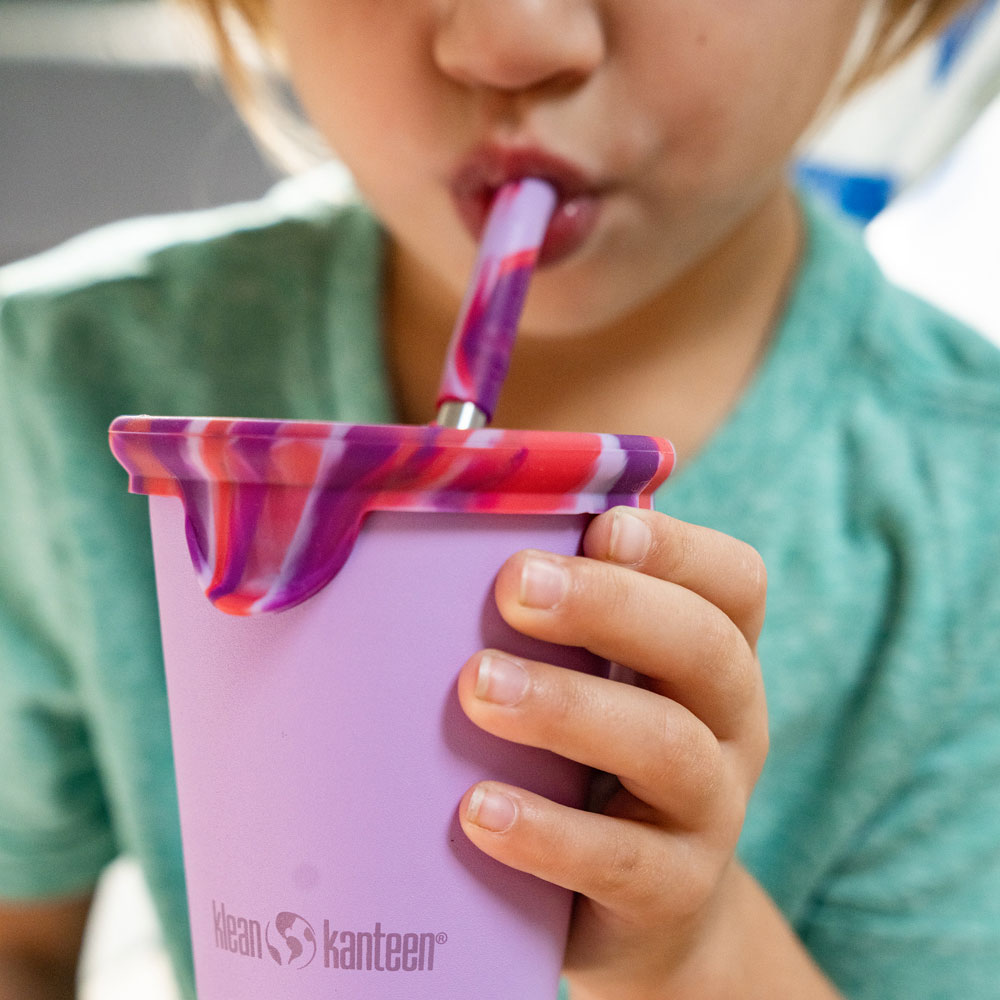 Klean Kanteen Kids Cup with Straw Super Sonic - Earthmother.ie