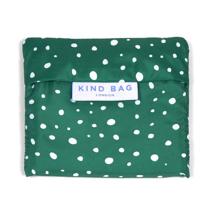 Kind Bag Fold Away Shopping Bag from Recycled Bottles XL Polka Dots ...